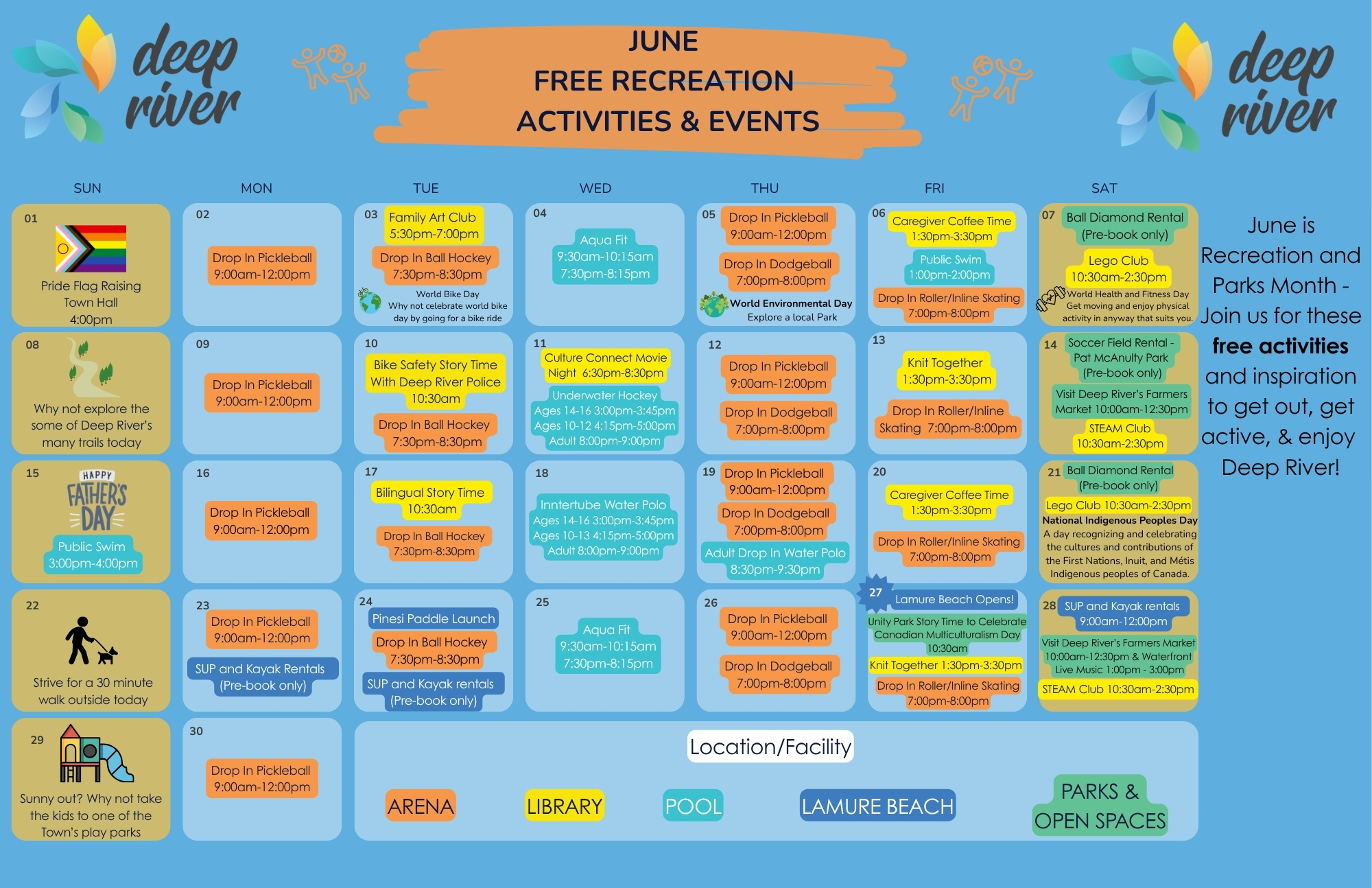 Recreation & Facilities - Departments - The Town of Deep River